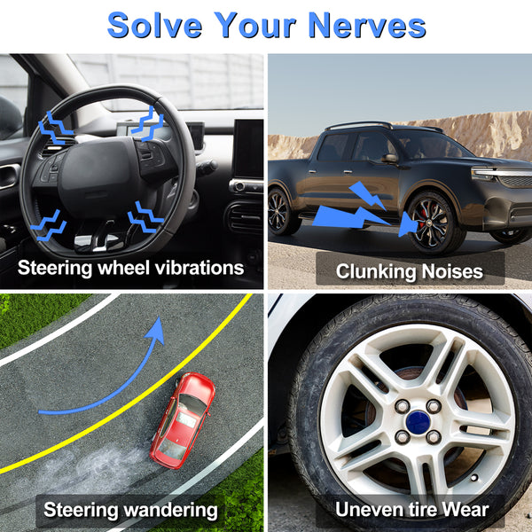 GuuYebe ES800223 Tie Rod End Outer Front Steering for Silverado Escala